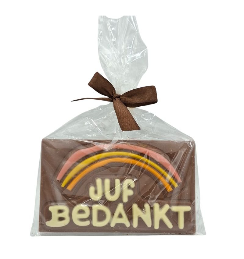 Bedankt Juf Chocolade | Zeep & Chocolate Box | My-Moments.nl